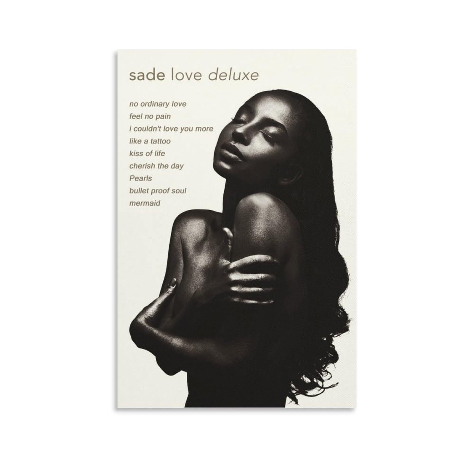 Sade Love Deluxe Album Cover Canvas Poster Print Music Posters for Room ...
