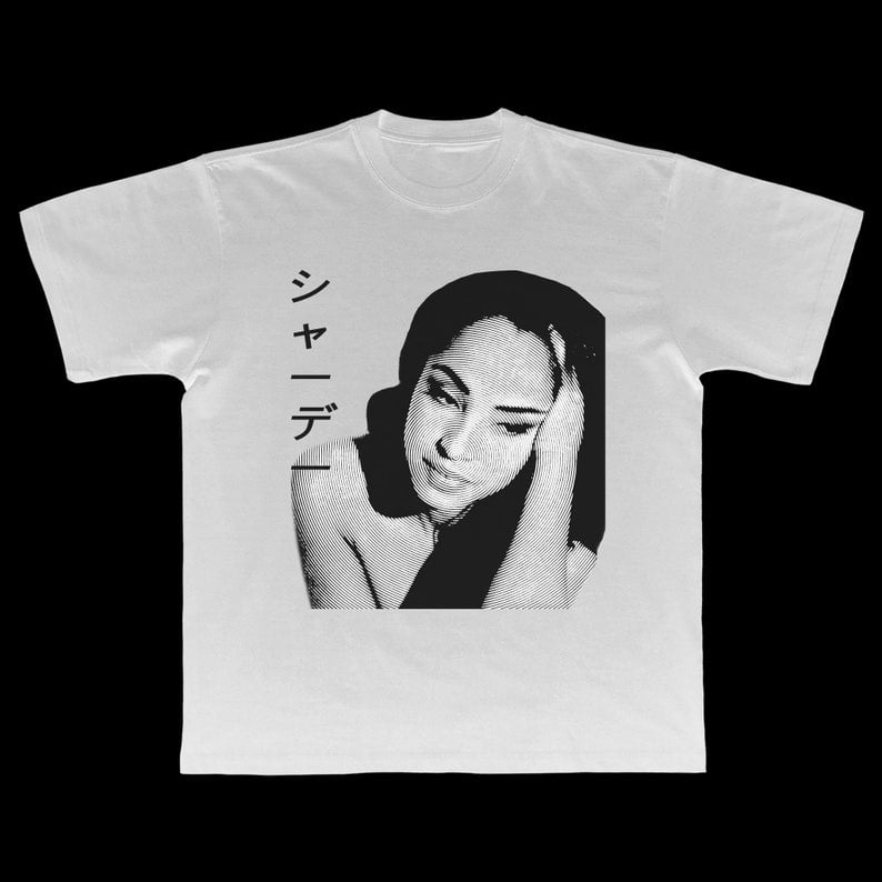 Sade Rare T-Shirt - Sade T-Shirt - Sade Adu - Love Deluxe - Diamond ...