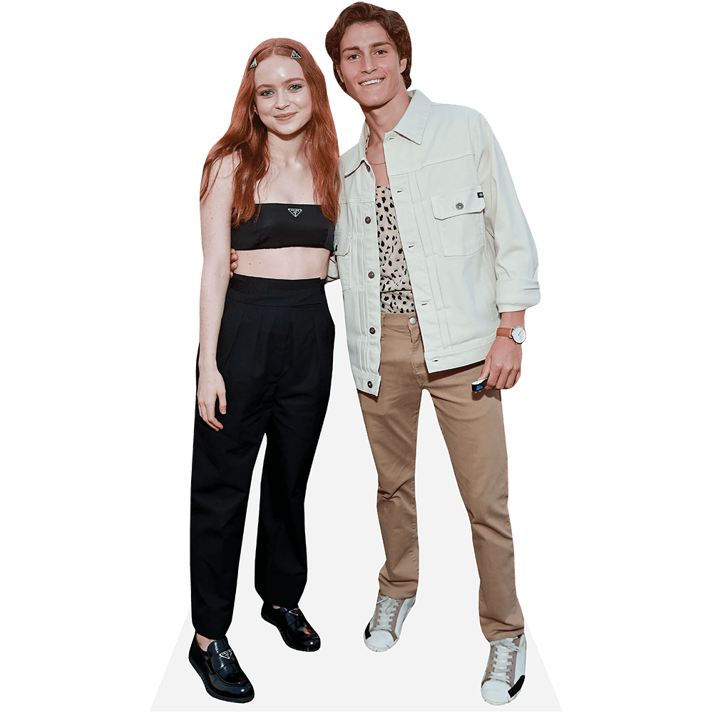 Sadie Sink And Brandon Spink (Duo 1) Mini Celebrity Cutout Standee ...