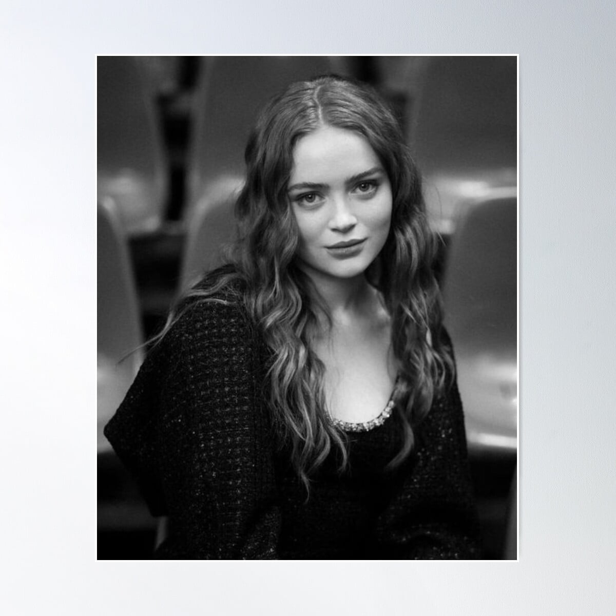 Sadie Sink Poster Wall Art, Modern Wall Decor For Living Room Bedroom ...