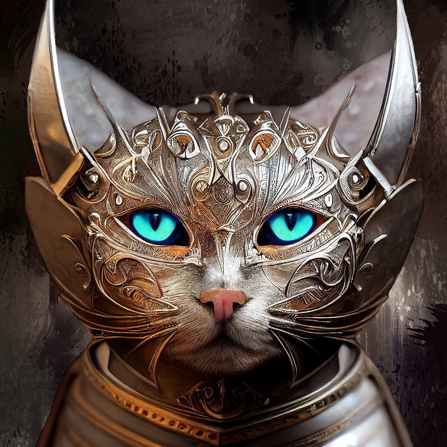 Sadie the Silver Cat Warrior - Walmart.com