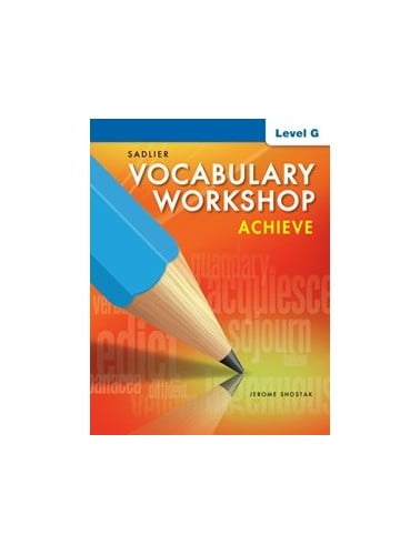 Pre-Owned Sadlier Vocabulary Workshop Achieve Student Edition Grade 12 ...