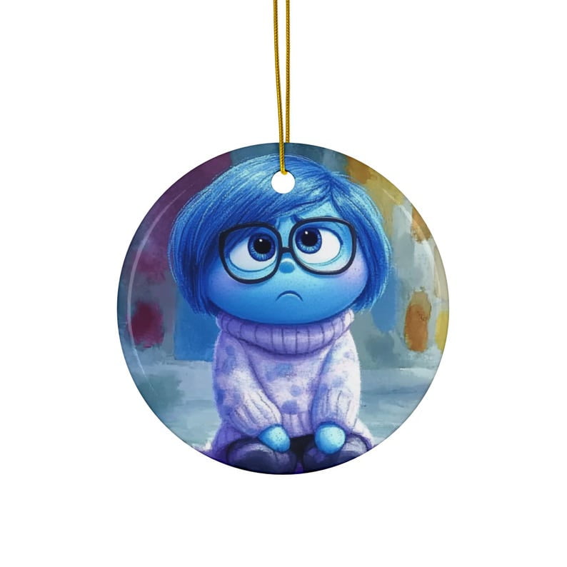 Sadness From Inside, Christmas Tree Decoration, Holiday Gift, Emotional ...