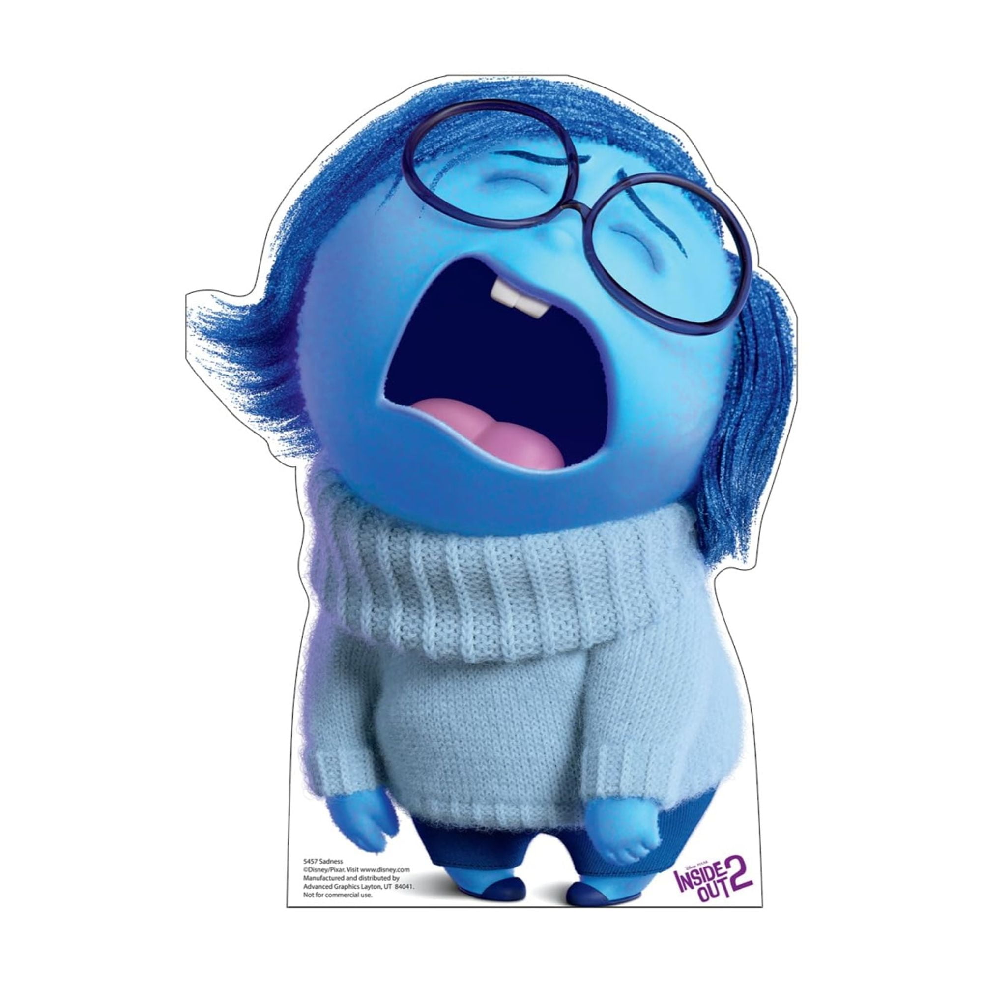 Sadness Inside Out 2 Cardboard Cutout - Walmart.com