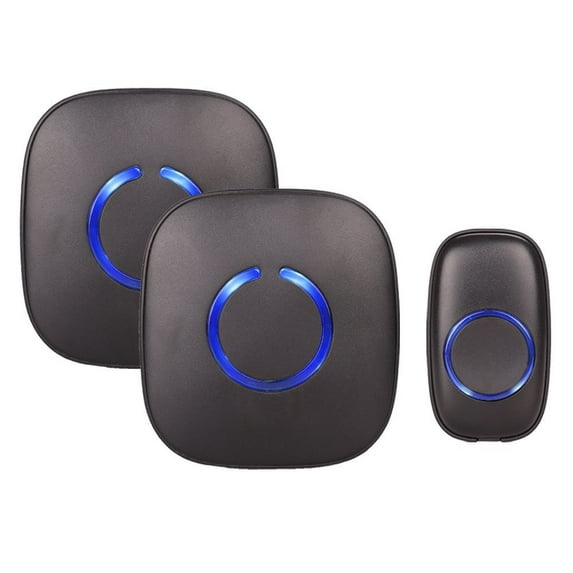 SadoTech Model CXR Wireless Doorbell Chime, 1 Remote Button & 2 Plugin ...