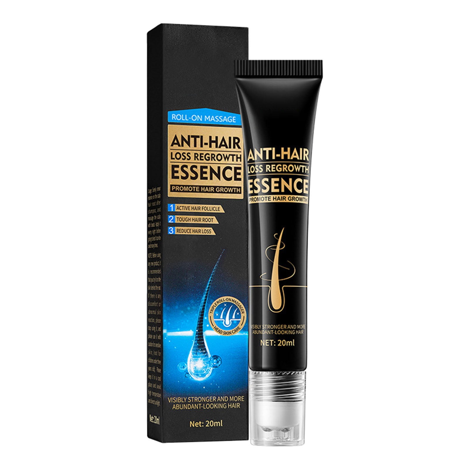 Sadoer Hair Growth Serum & Biotin Oil, Anti Hair Loss Serum for Fuller ...