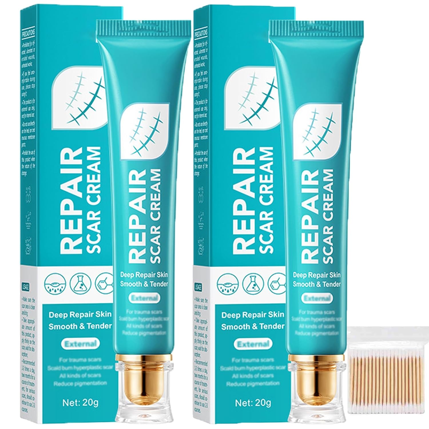 Sadoer Repair Scar Cream, Scar Gel for Men and Women, Skin Smoothing ...