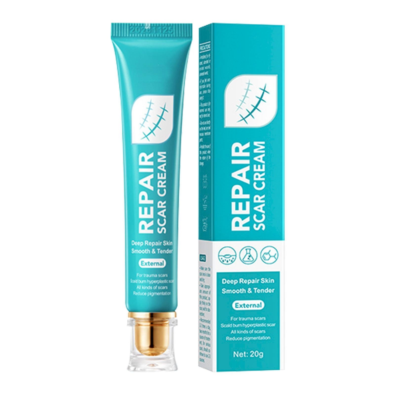 Sadoer Scar Cream Scar Removal for & Body Fades Stretch Marks & Marks Skin Smoothing Firming and ...