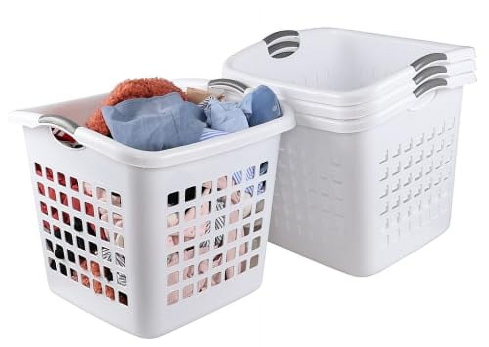 Sadstory 65 L Easy Carry Plastic Laundry Hamper, Large Plastic Storage ...