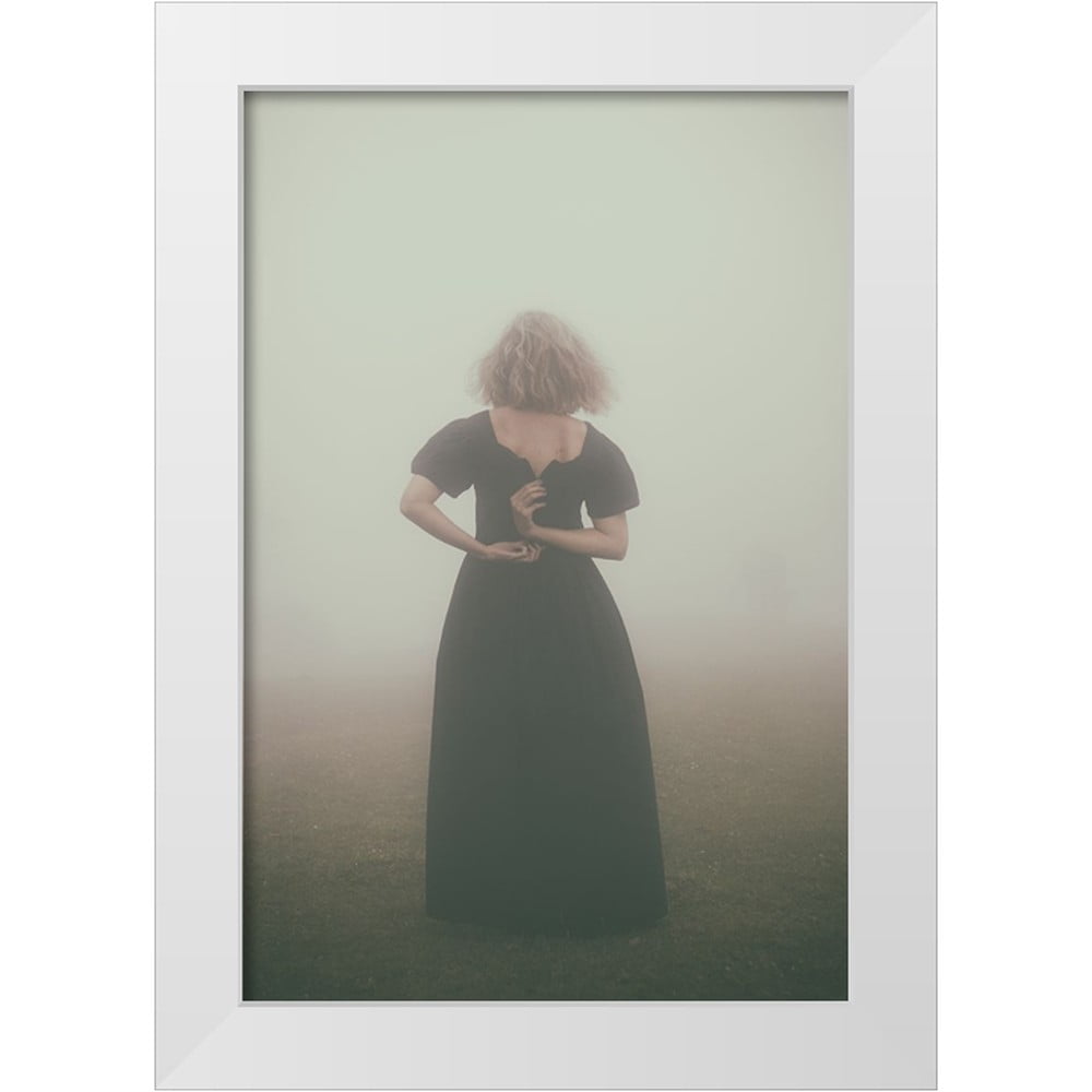 Saeidinia, Afshin 11x14 White Modern Wood Framed Museum Art Print Titled - In the arms of fog ...