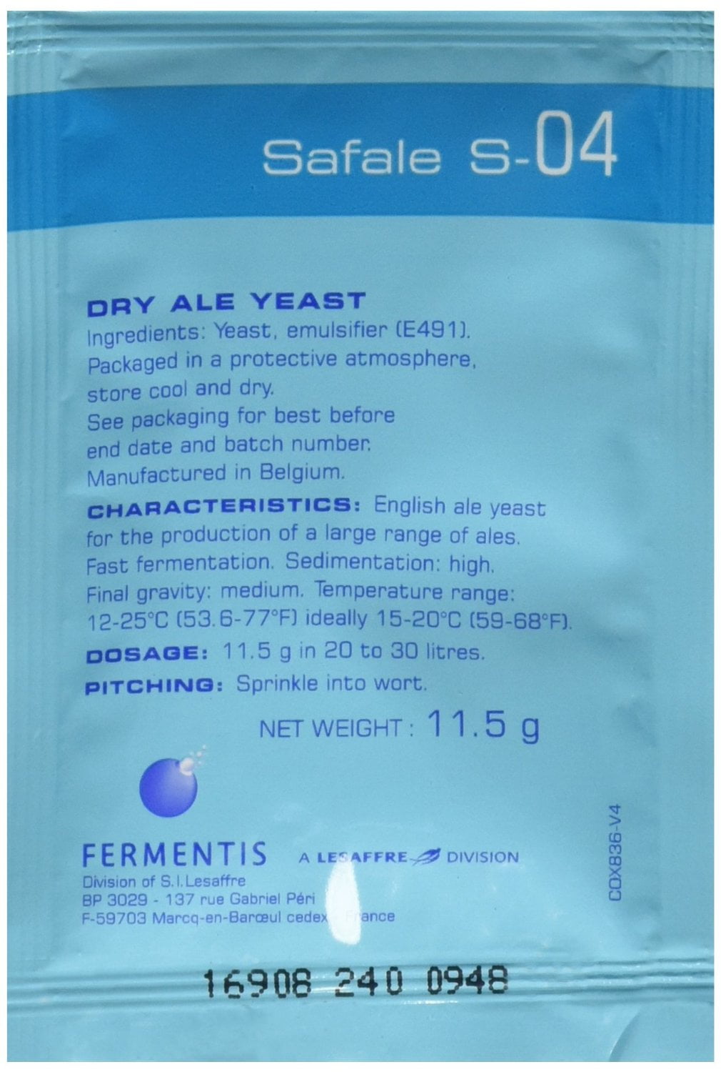 Safale S-04 (3 ct.11.5 g Packs) - Walmart.com