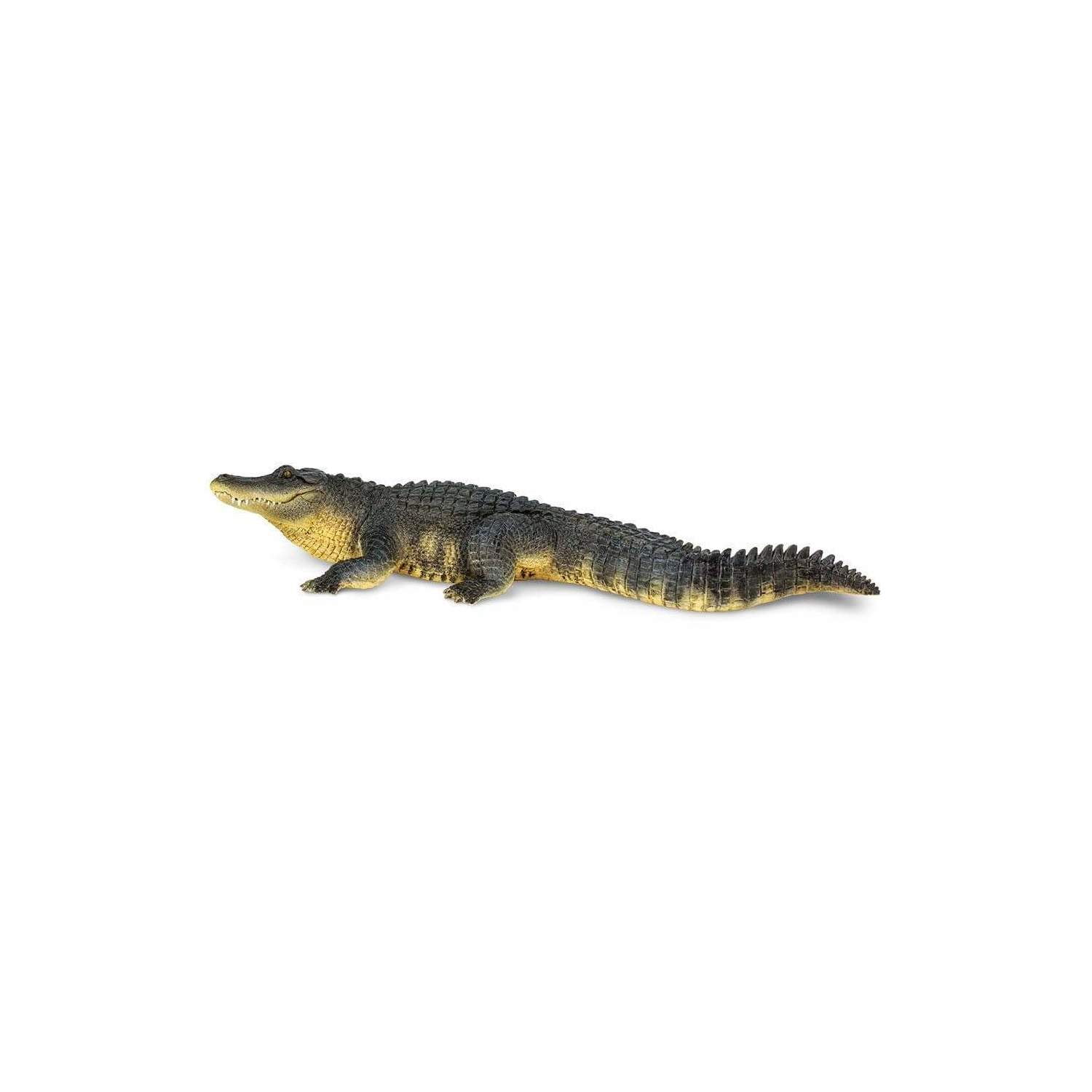 Safari 113389 Alligator Miniature Toy Figurine, Multi Color, Wild ...