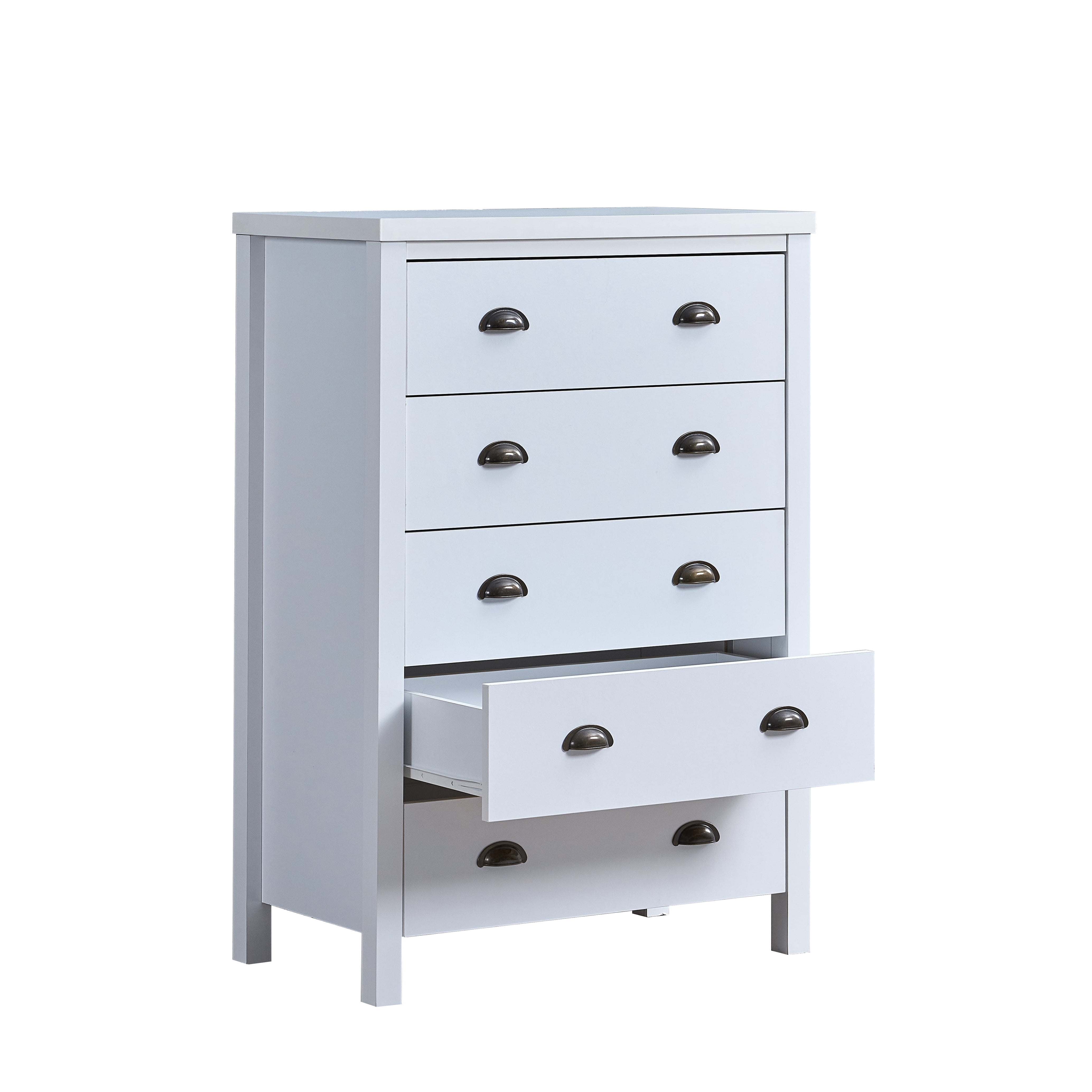 Chests For Bedroom SAFARI 5 Drawer Chest with Interlock Drawer Feature ...