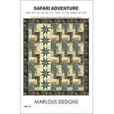 Safari Adventure Quilt Pattern 4 sizes by Marlous Designs - Walmart.com