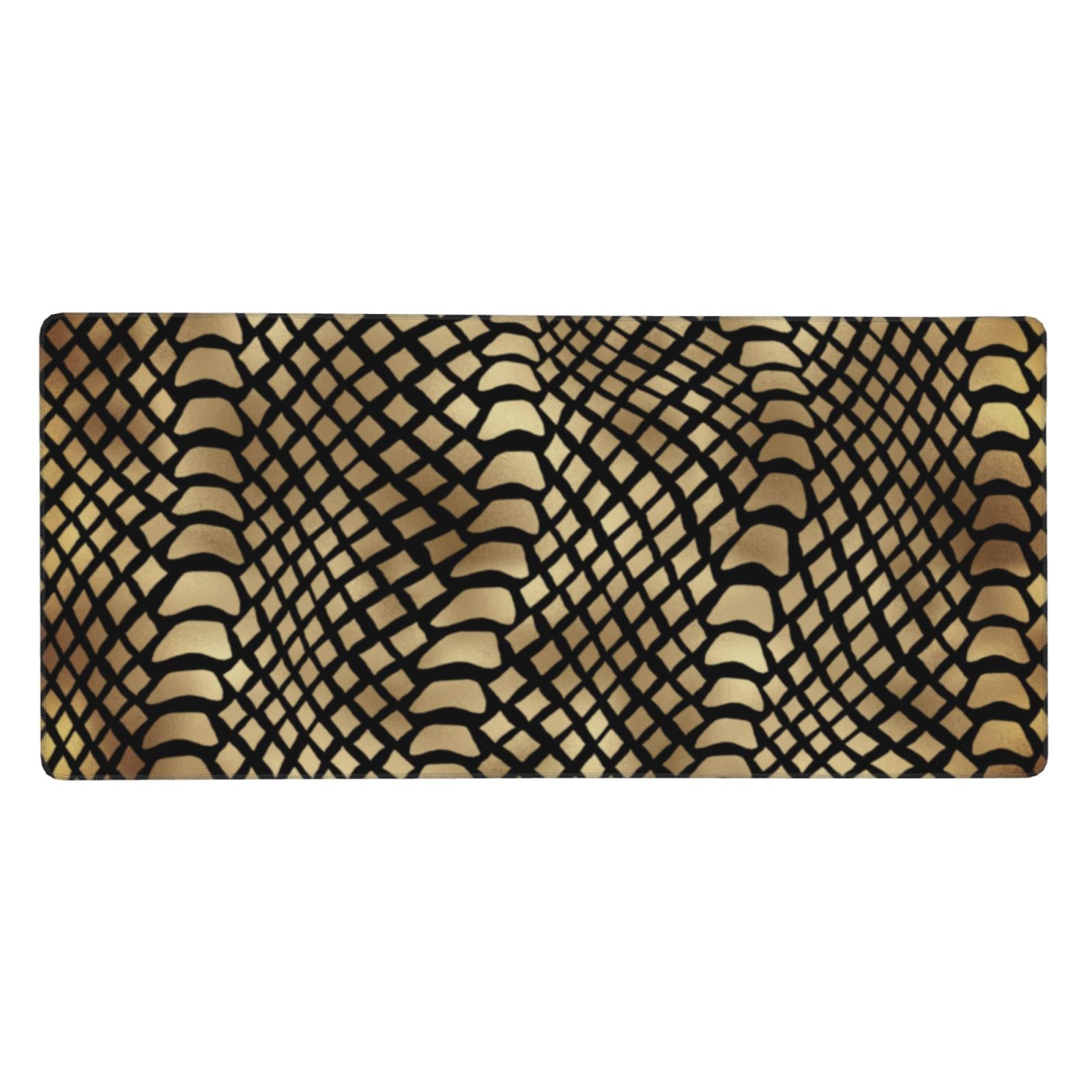 Safari African Black Gold Python Animal Skin Sepia Mousepad Large Mouse ...