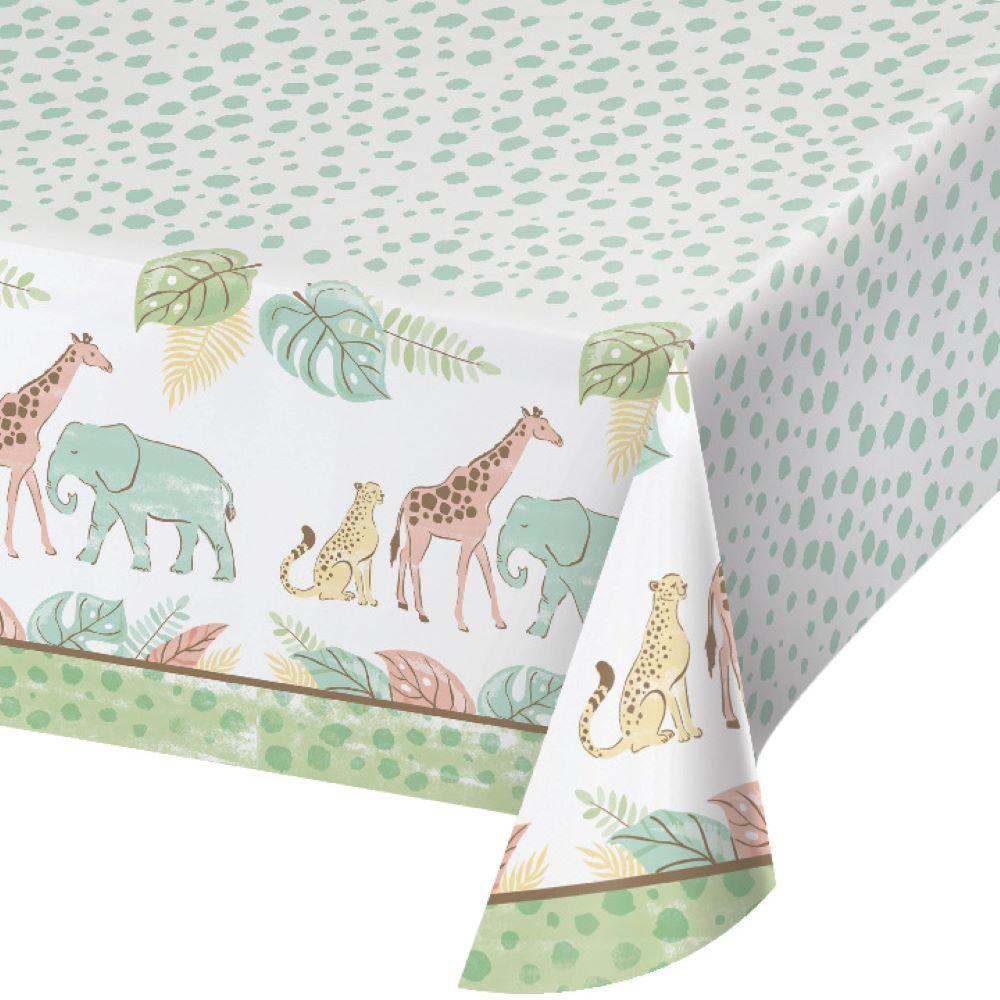 Safari Baby Animal Paper Tablecloths, 3 ct - Walmart.com