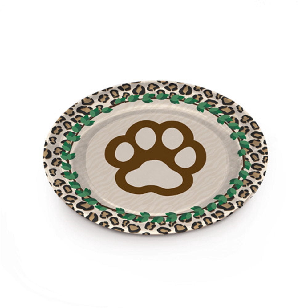 Safari Cake/Sweets Round Tray 2 Pack - - Safari Theme, Safari Birthday ...
