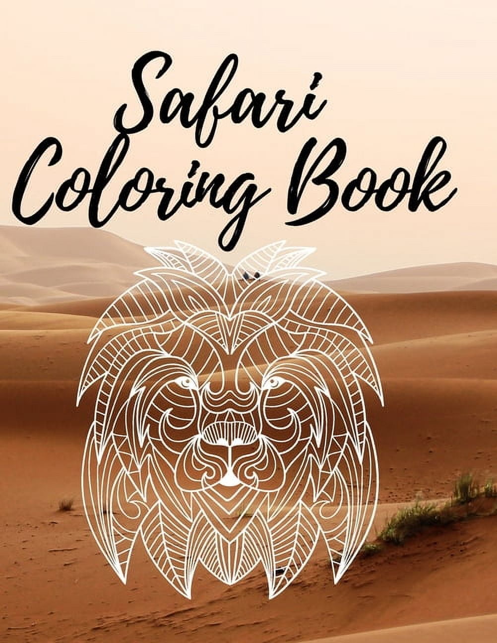 Safari Coloring Book : Savanna and Jungle Animals Activity Book Wild ...