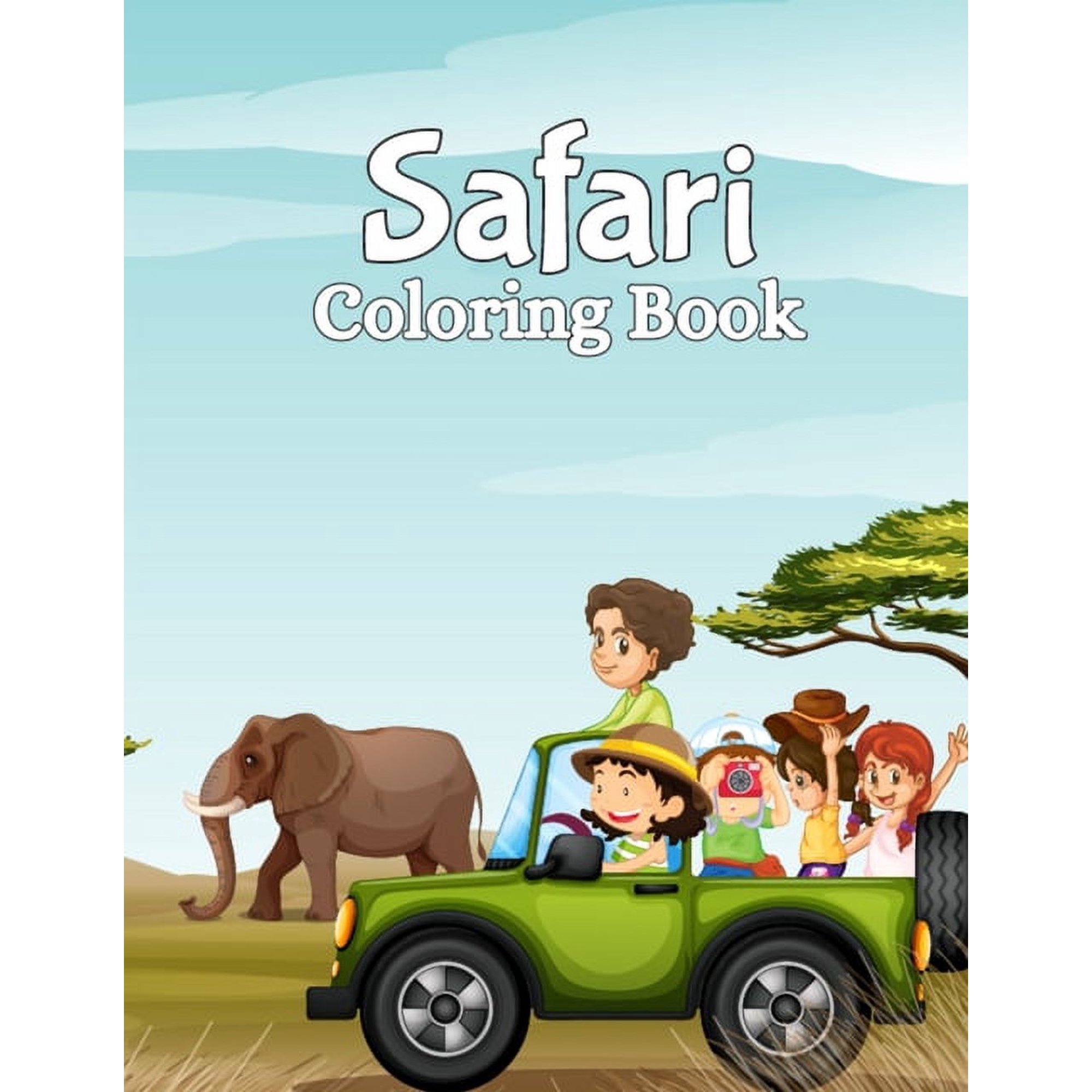 African Safari Coloring Pages