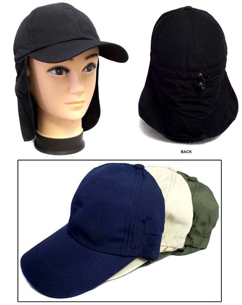 Safari Fishing Hiking Army Military Neck Cover Caps Hats 6Pc Pack ...