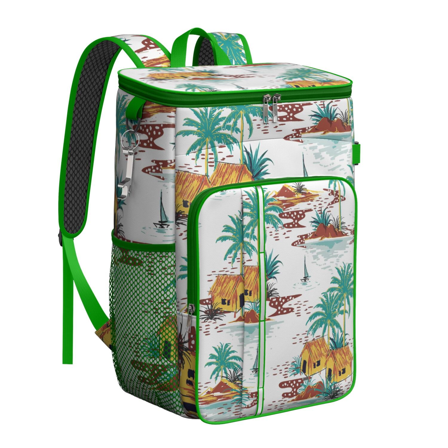 Safari Jungle Island Backpack Cooler, Leak Proof Insulated Cooler Bag ...