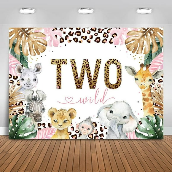 Two Wild Birthday Girl