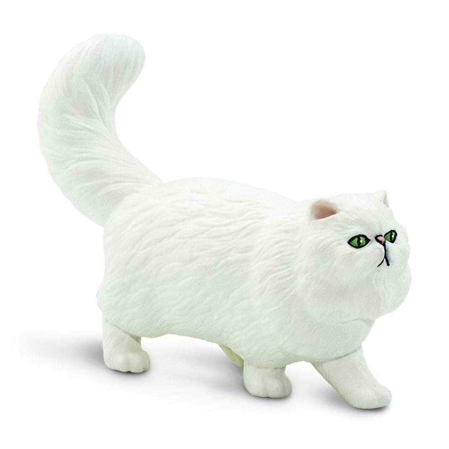 Safari Ltd. Persian Cat Figurine - Realistic 3" Cat Figure ...