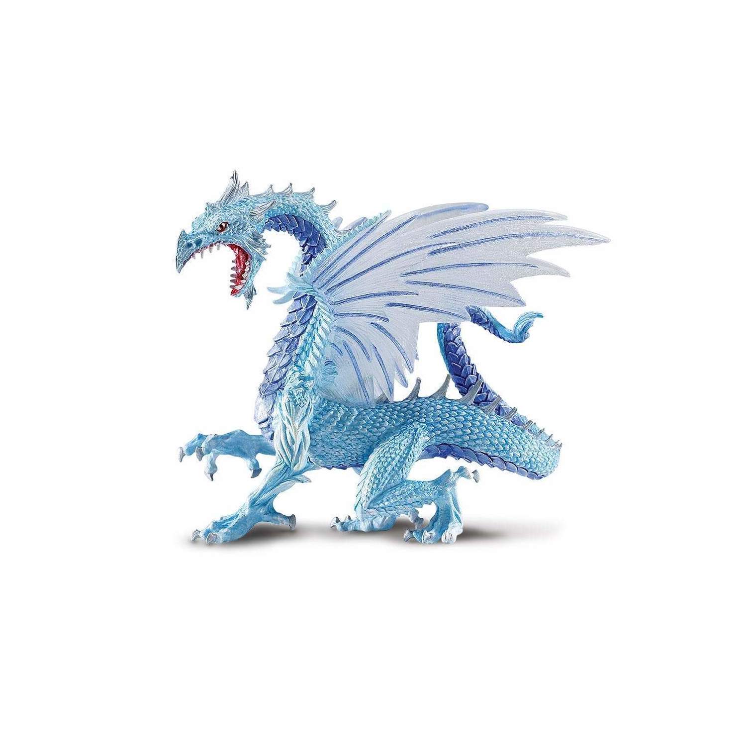 Safari Ltd. Ice Dragon Figurine - Detailed 6" Model Figure - Arctic ...