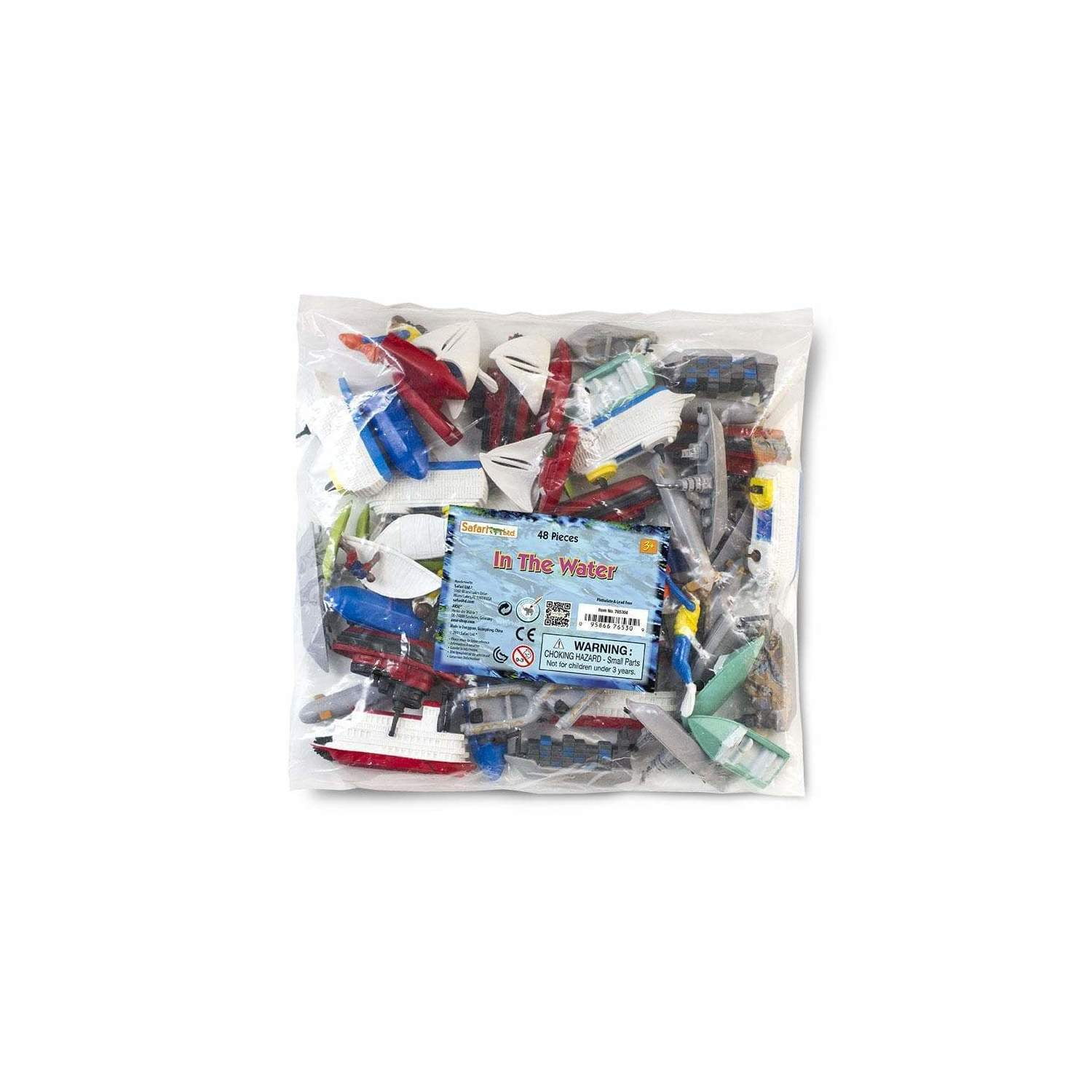 Safari Ltd. In the Water Bulk Bag - 48 Miniature Water Transportation ...