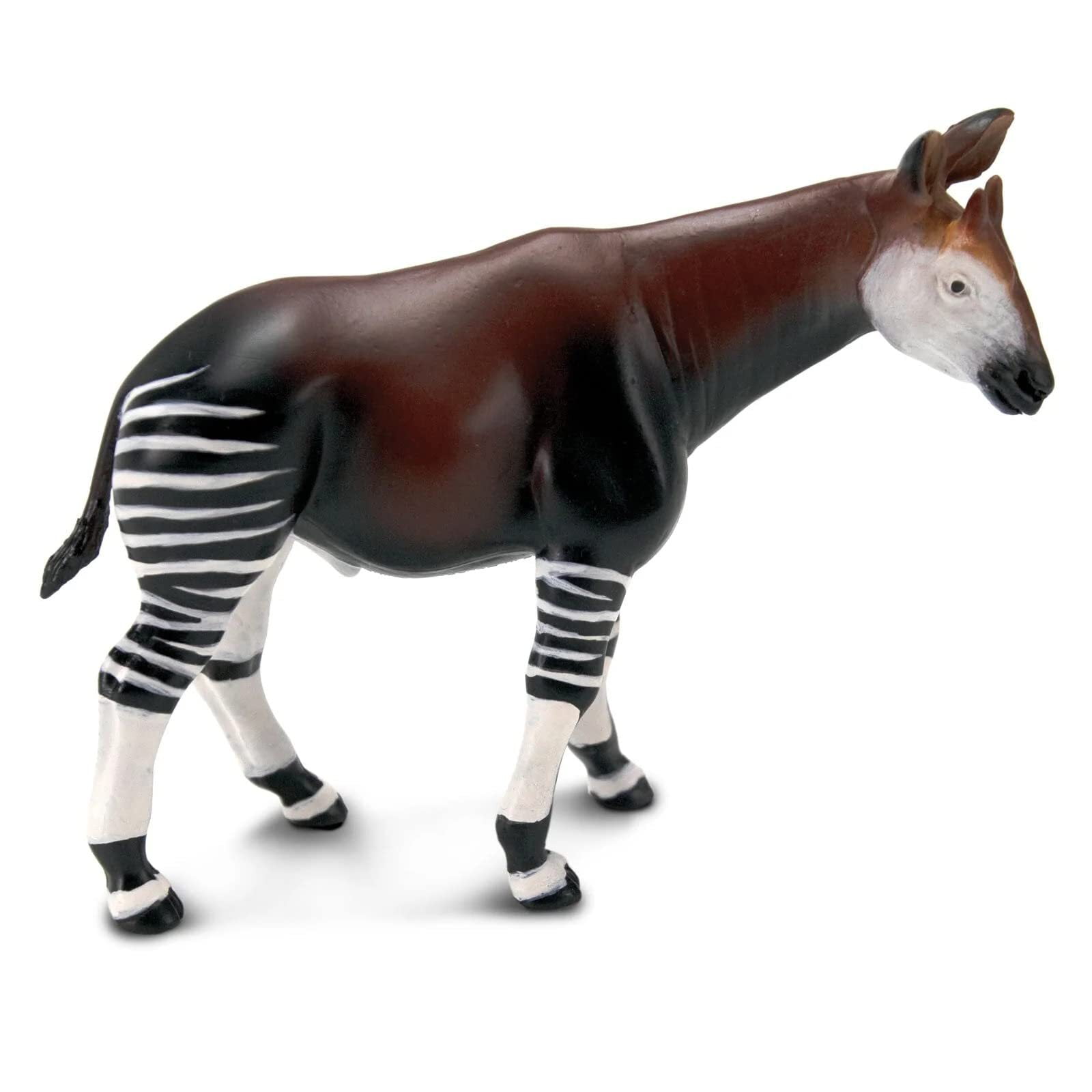 Safari Ltd. Okapi Figurine - Detailed 5" Plastic Model Figure - Fun ...