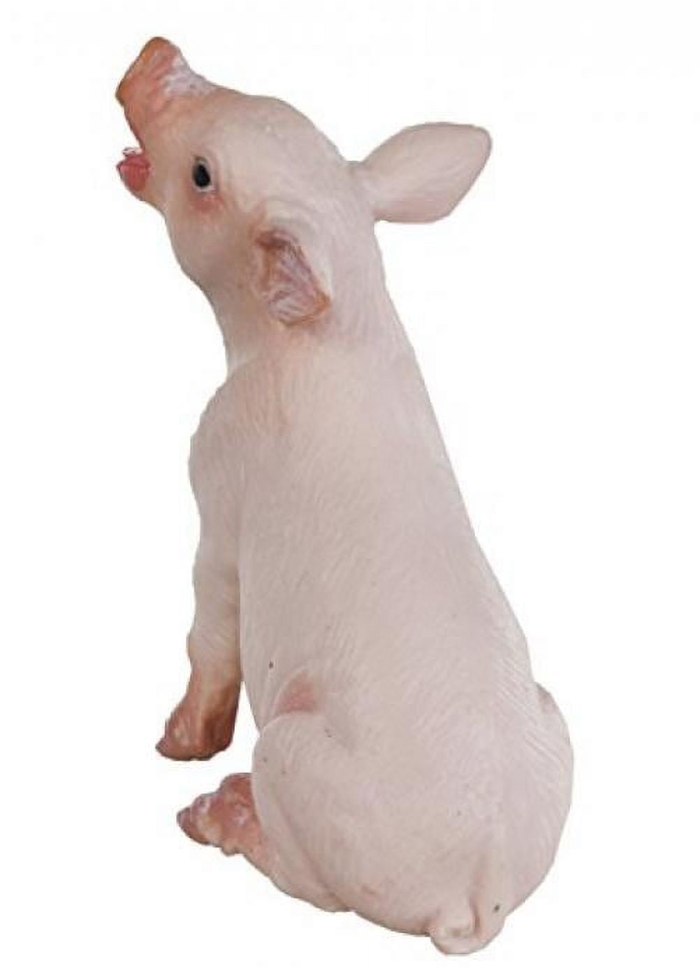 Safari Ltd Safari Farm - Sitting Piglet - Educational Hand Painted ...