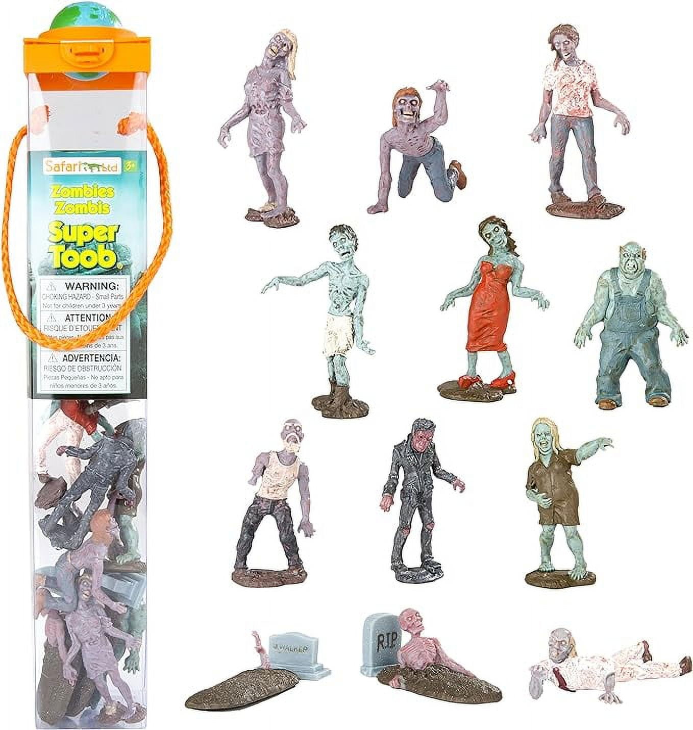 Safari Ltd. | Zombies TOOB - 12 Pieces | TOOBs Collection | Miniature ...