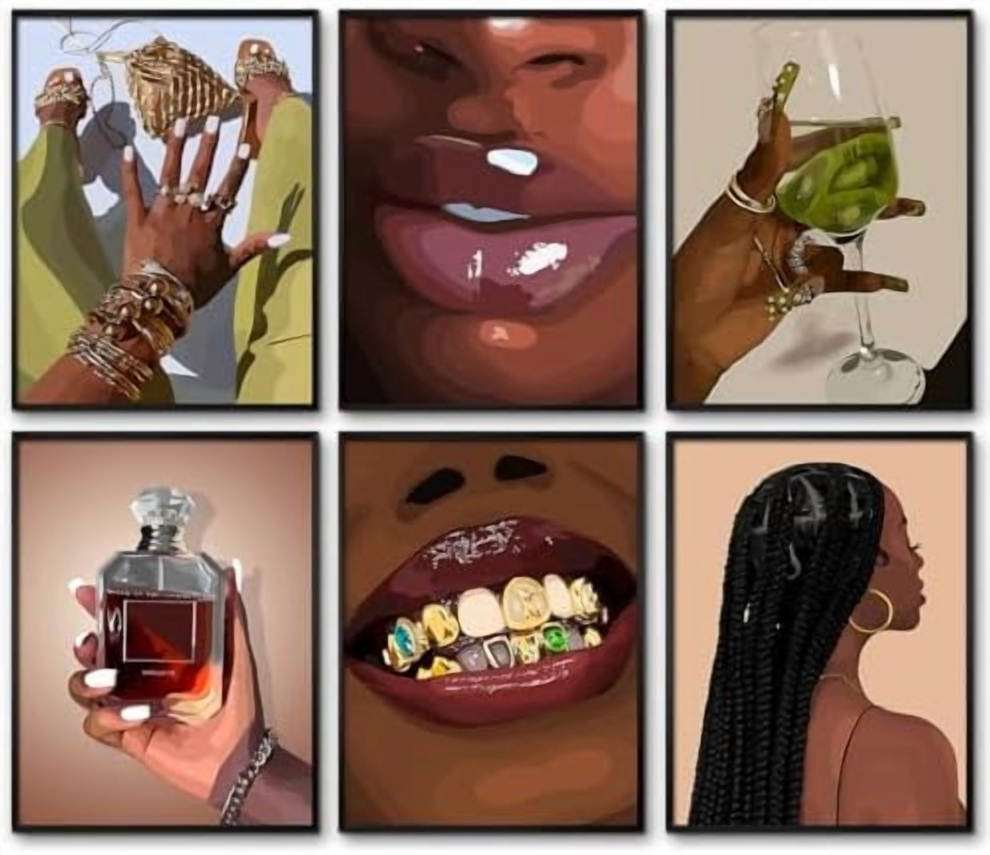 Safari Nursery Wall Art Baby Animal Wall Decor Boy Room Poster Jungle ...