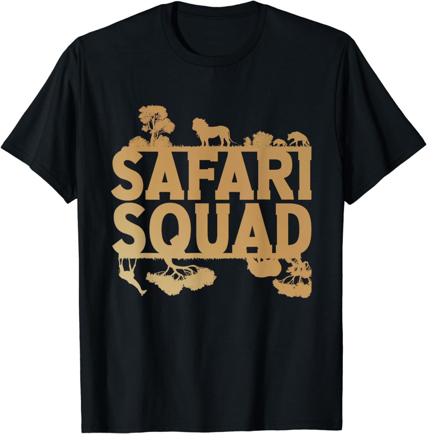 Safari Squad Africa Safari Clothes Zoo Safari Tour Costume T-Shirt ...