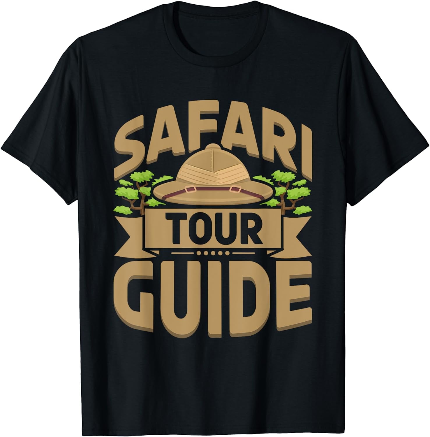 Safari Tour Guide Costume Africa Zoo Outfit Safari Tour T-Shirt ...