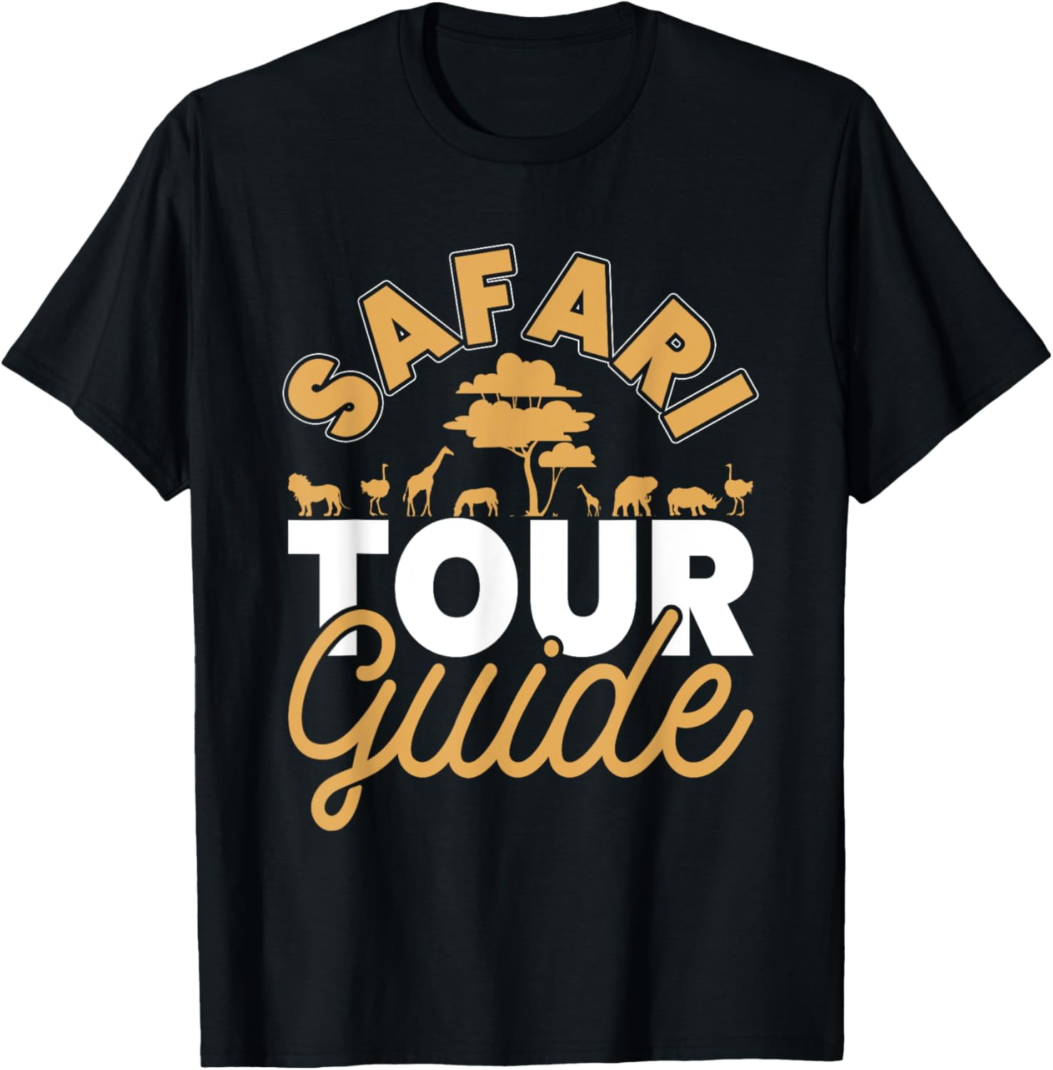 Safari Tour Guide Costume Africa Zoo Outfit Safari Tour T-Shirt ...