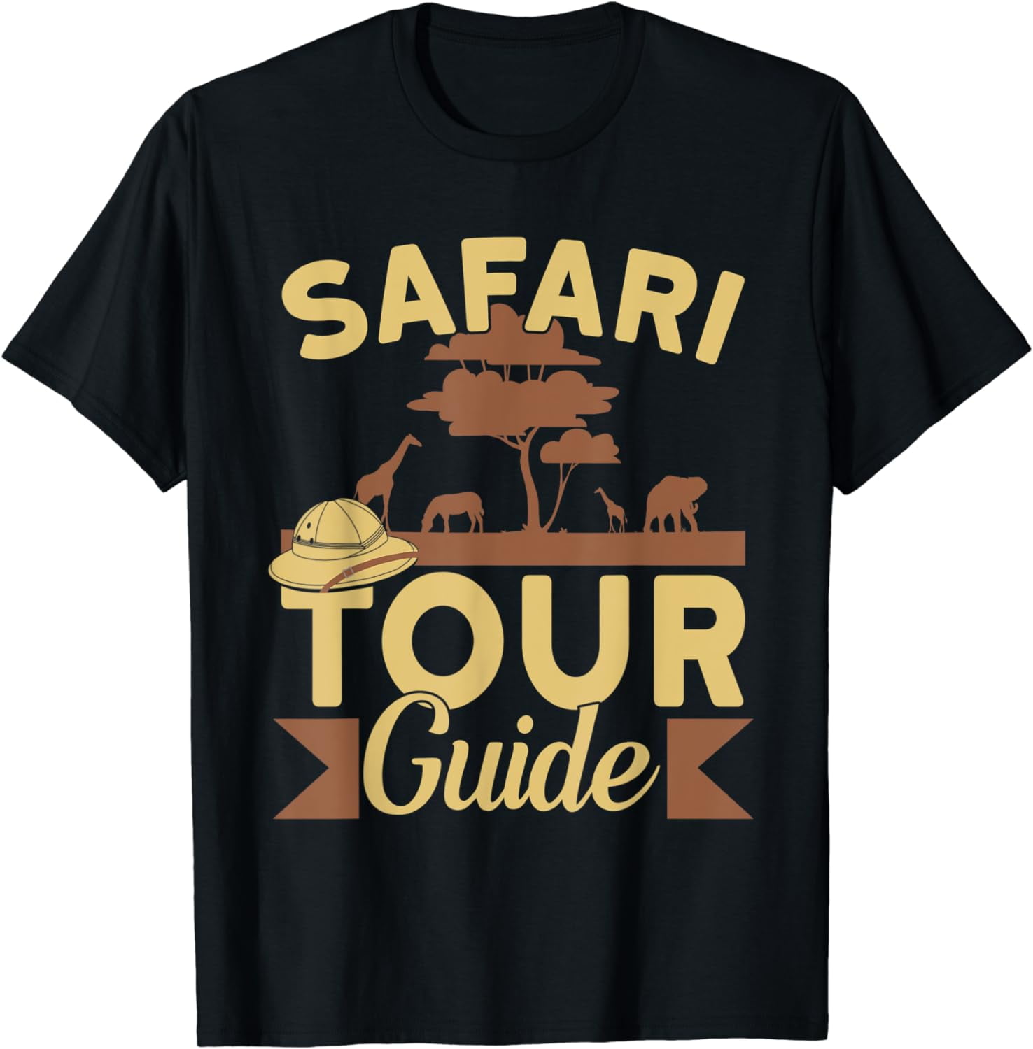 Safari Tour Guide Costume Africa Zoo Outfit Safari Tour T-Shirt ...