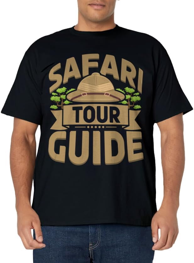 Safari Tour Guide Costume Africa Zoo Outfit Safari Tour T-Shirt ...