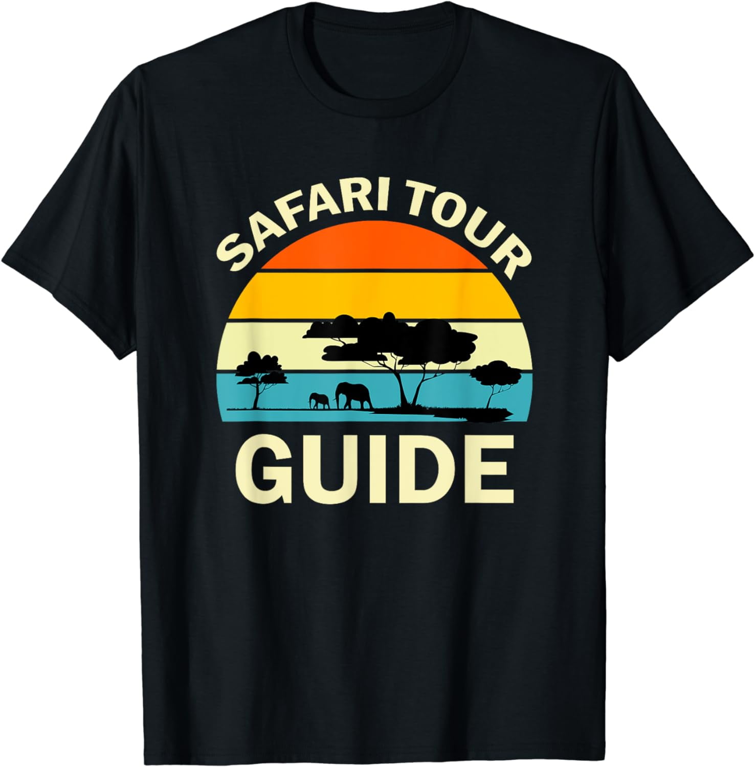 Safari Tour Guide T-Shirt SAFARI TOURGUIDE mens E sUIDE womens E sUIDE ...