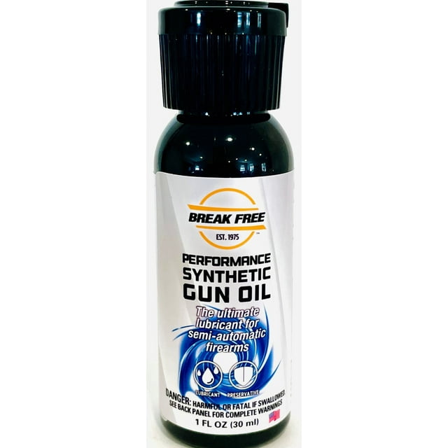 BREAK FREE Performance Synthetic Gun Oil, 1 fl. oz. Squeeze Bottle ...