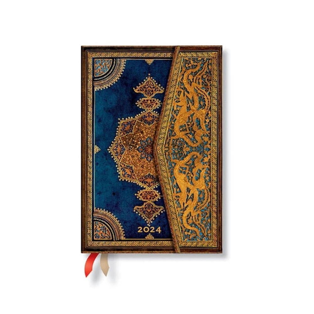 Safavid Indigo (Safavid Binding Art) Mini Verso 12-month Day - Walmart.com