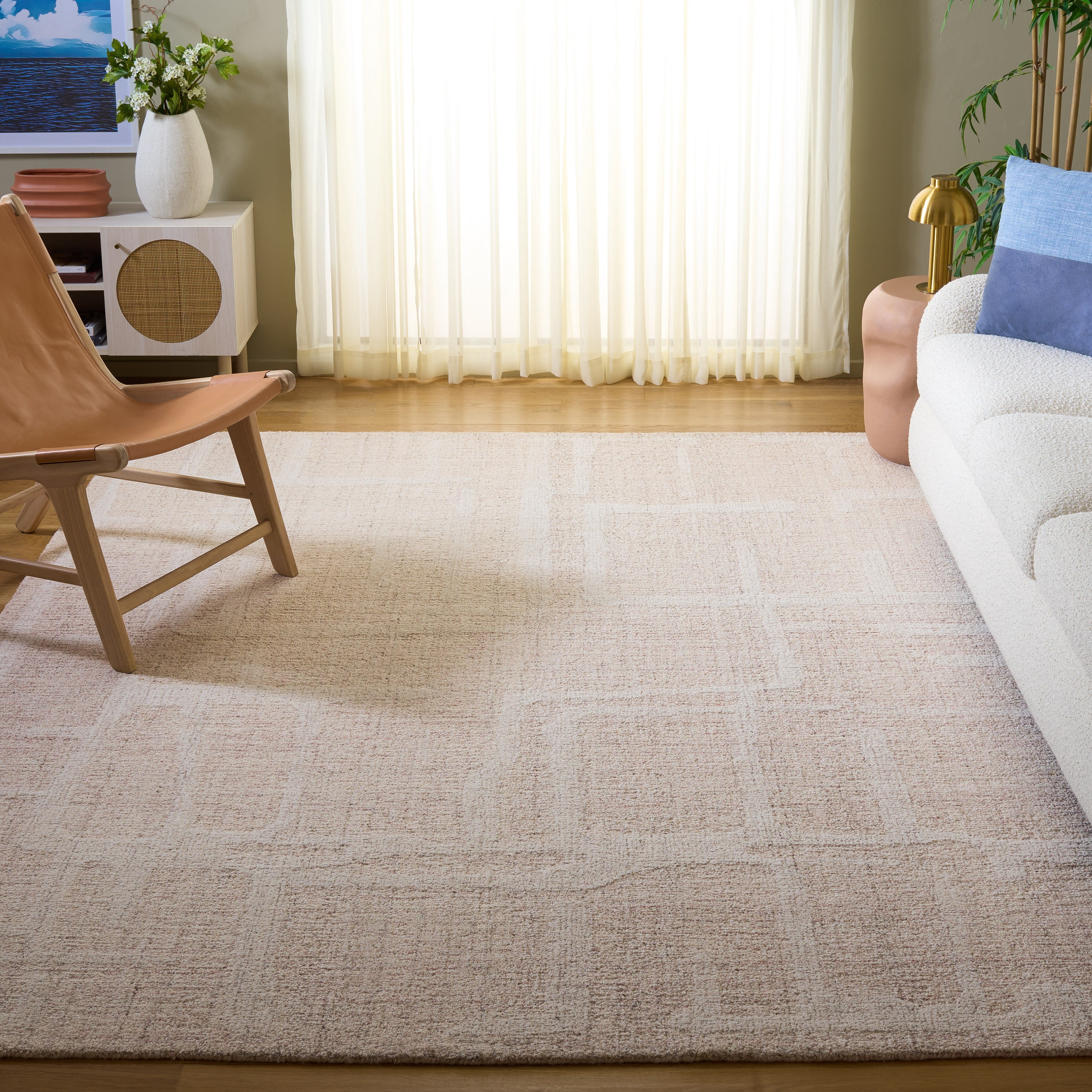 Safavieh Abstract Lydia Geometric Area Rug, Beige/Ivory, 8' x 10 ...