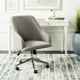 Safavieh Adrienne Transitional Chrome Leg Swivel Office Chair - Walmart.com