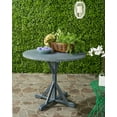 Safavieh Arcata Indoor/Outdoor Modern Wooden Round Table - Walmart.com