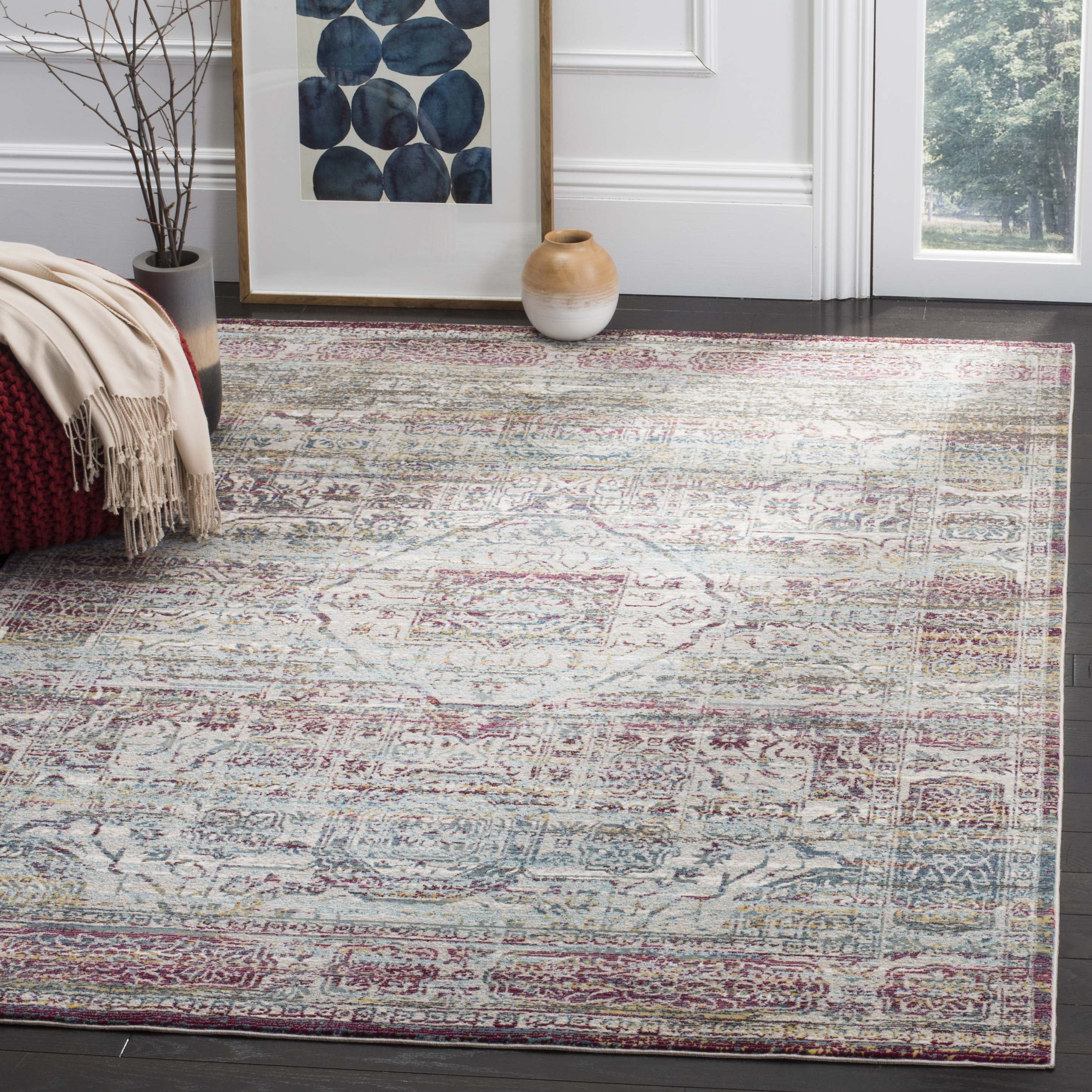 Safavieh Aria Ava Vintage Boho Oriental Rug 5'1" x 7'6" 5' x 8' Indoor ...