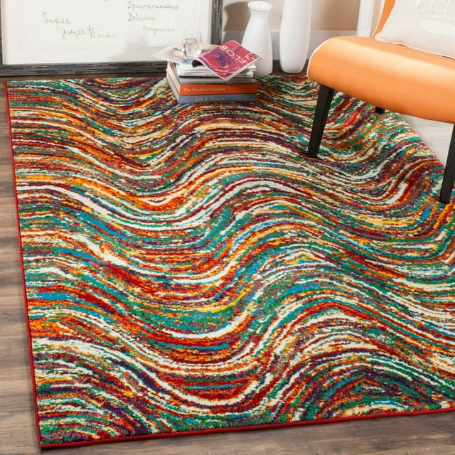 Safavieh Aruba Mettie Boho Abstract Rug 6'7" x 9' 6' x 9', 8' x 10 ...