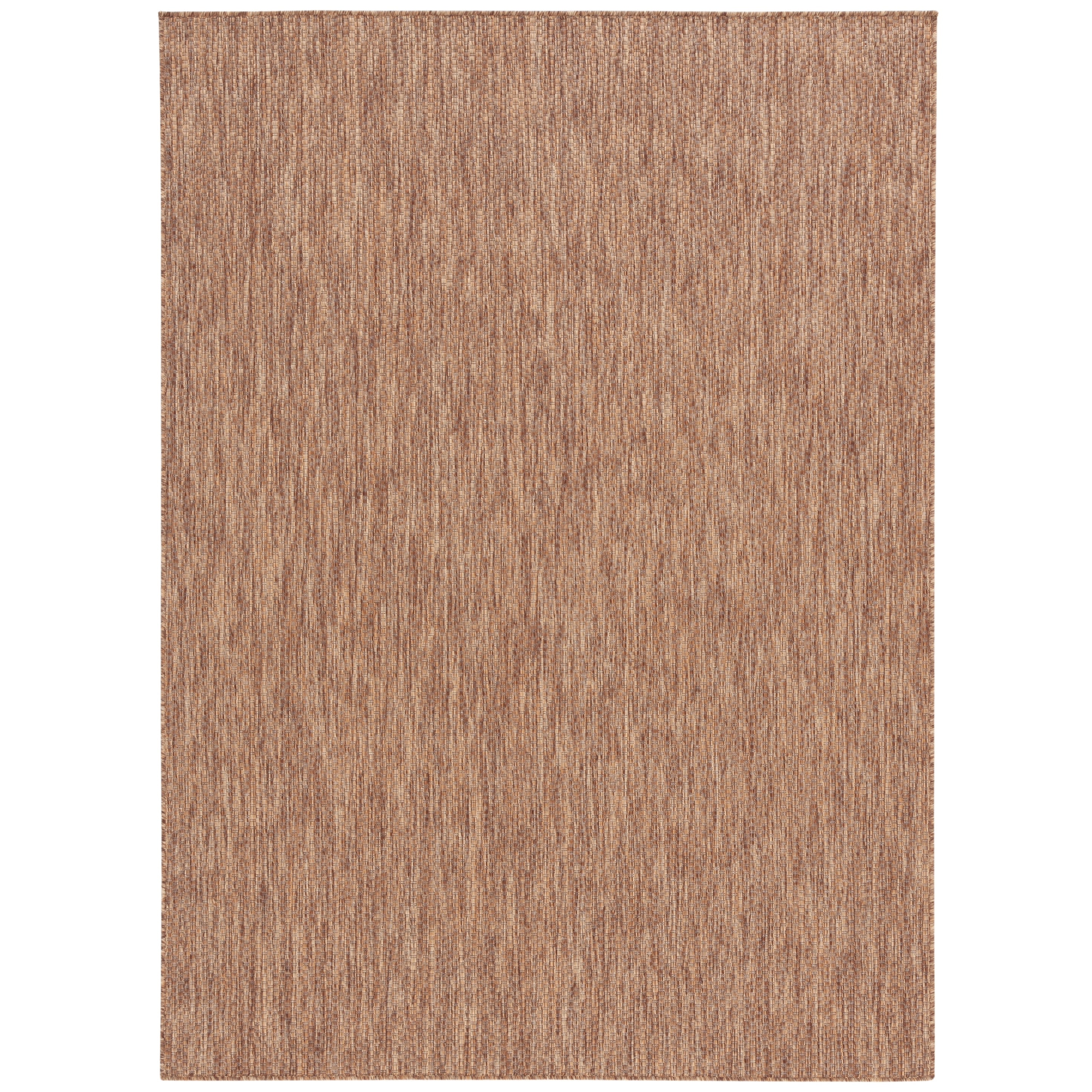 SAFAVIEH Beach House Jacinth Solid Indoor/Outdoor Area Rug, Brown, 6'7 ...