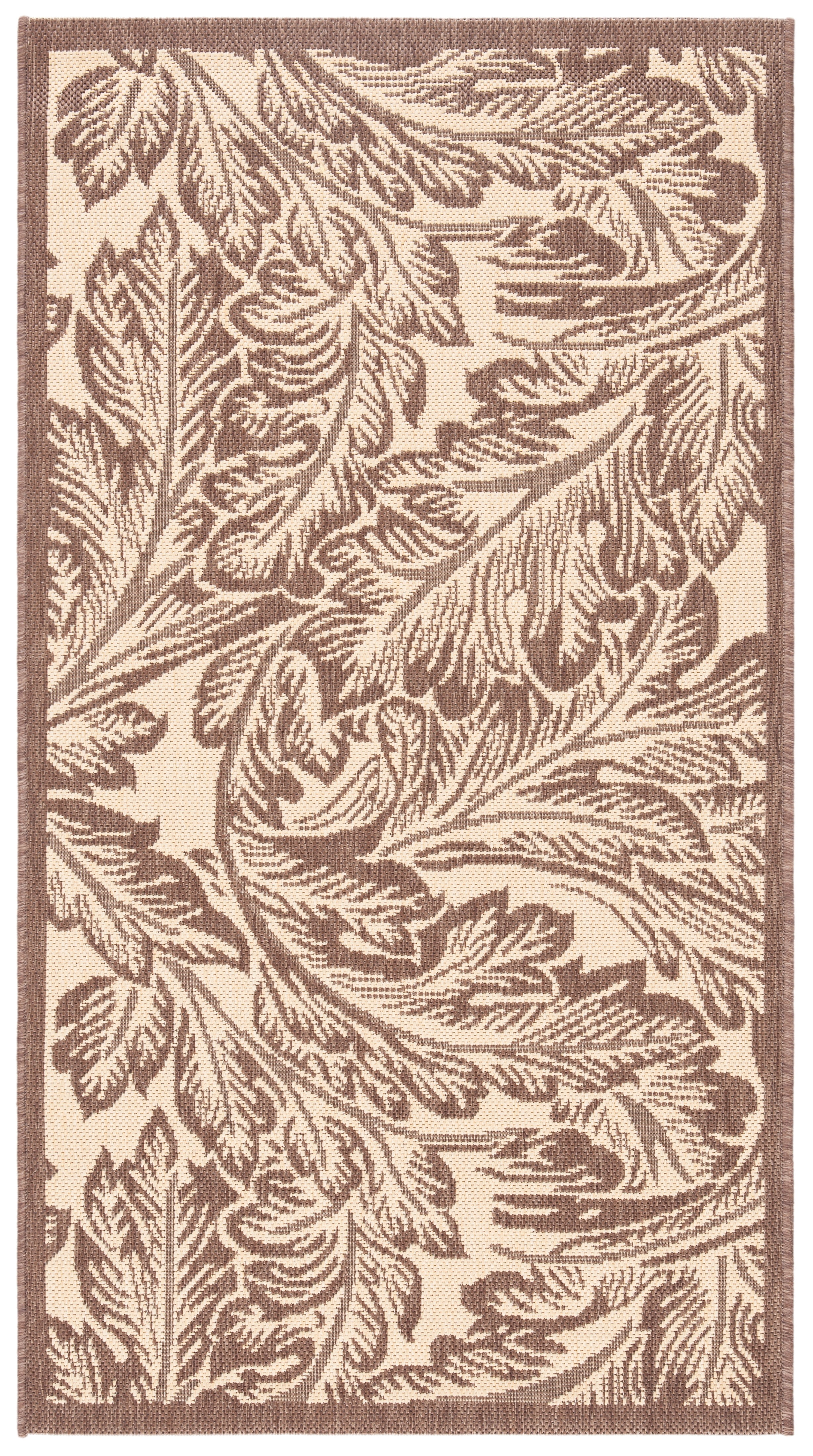 Safavieh Courtyard Connie Floral Indoor/Outdoor Area Rug, Natural ...