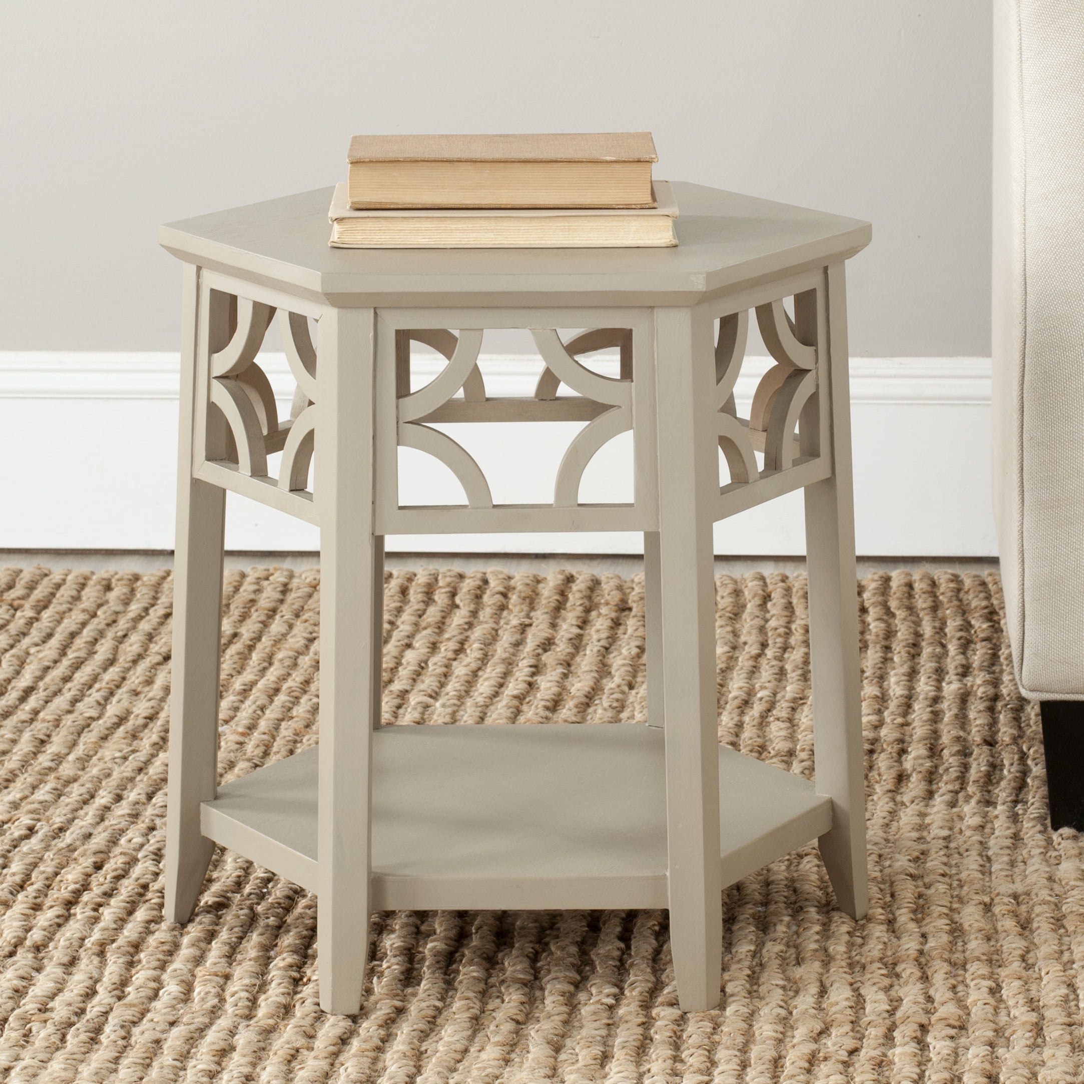 Safavieh Connor Hexagon End Table - Walmart.com