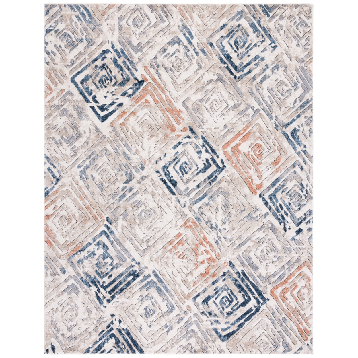 Safavieh Coppertone Karmela Distressed Rug 8' x 10' 8' x 10' Indoor ...